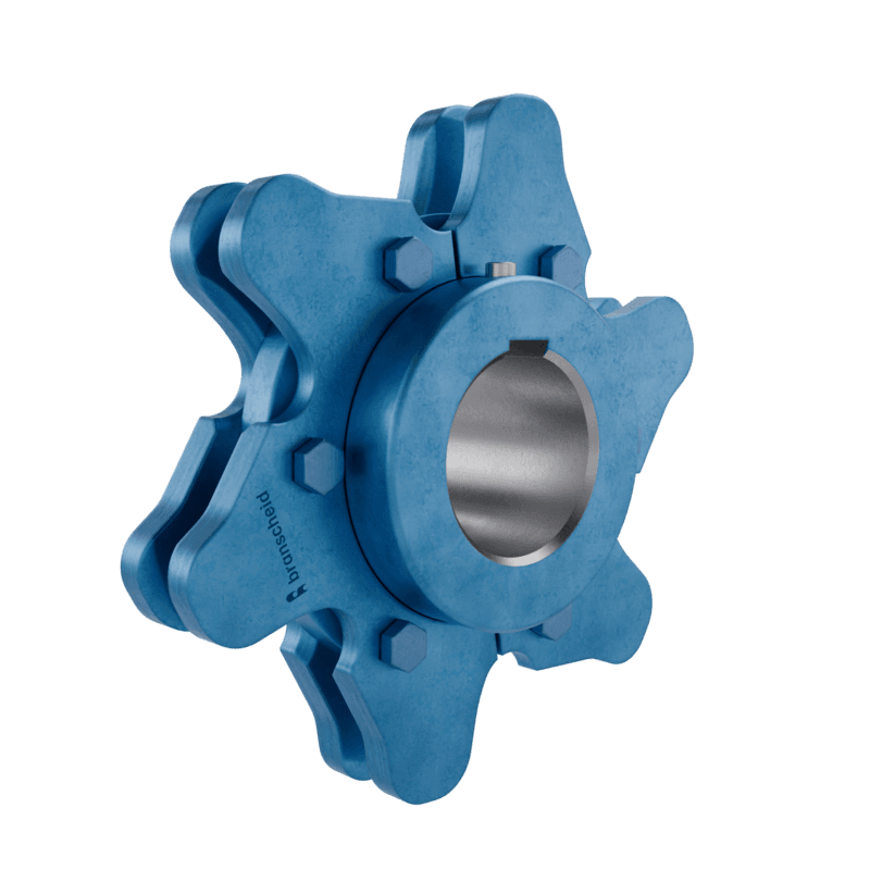 Chainwheels from Branscheid. CNC contour-milled tooth contour for ...